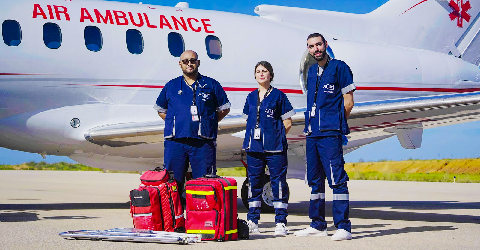 Medical Team - Flight crew - AOM Air Ambulance - Morocco
